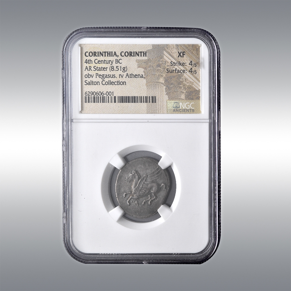 Corinth, Stater (ca. 350-285 BC), NGC XF 4/5 4/5